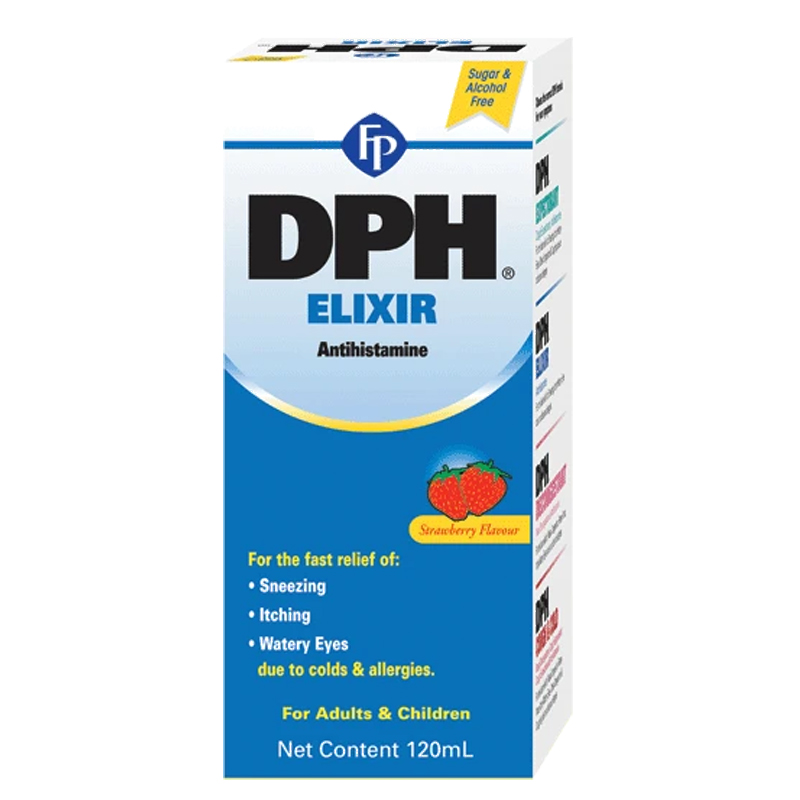 DPH Elixir per bottle (Min. Order 6 bottles) – McGuyver Distributors